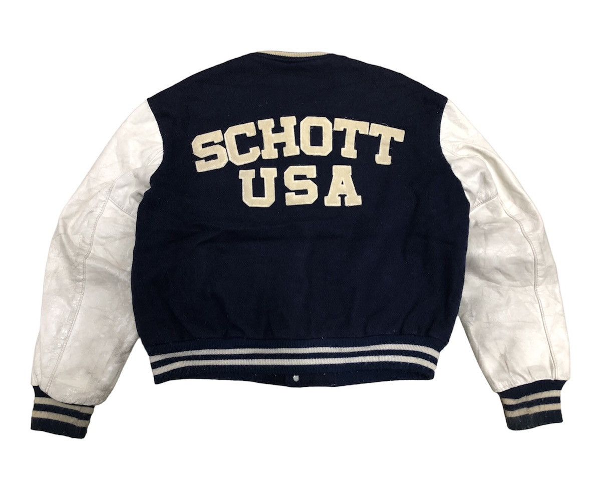 Made In Usa × Schott × Varsity Jacket Vintage 70s Schott Varsity Jacket ...