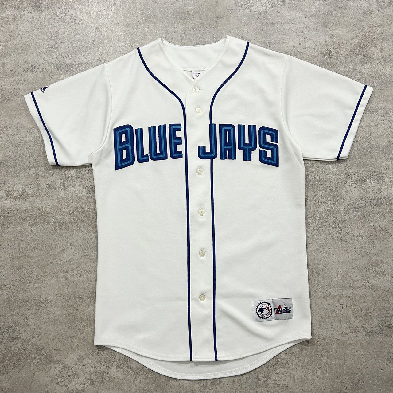 MLB × Vintage VTG 90s MLB TORONTO BLUE JAYS MAJESTIC JERSEY SIZE M ...