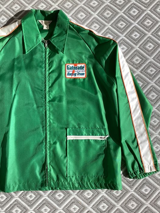 Vintage Vtg 1975 Gatorade racing team swingster wearables zip jacket ...