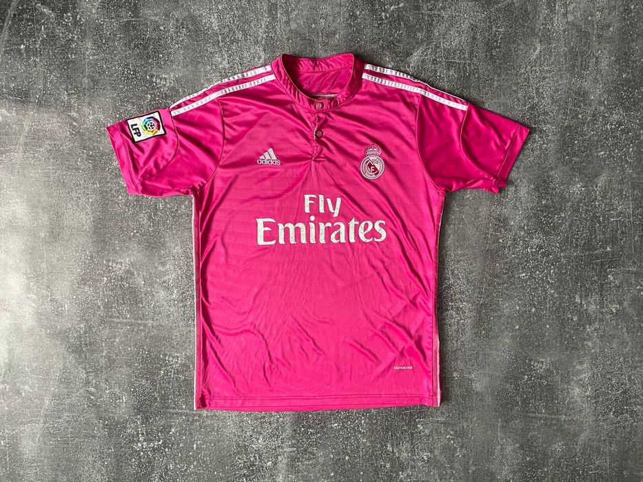 Adidas Adidas Real Madrid Jersey 2013 2014 Away Pink M Shirt Rare | Grailed
