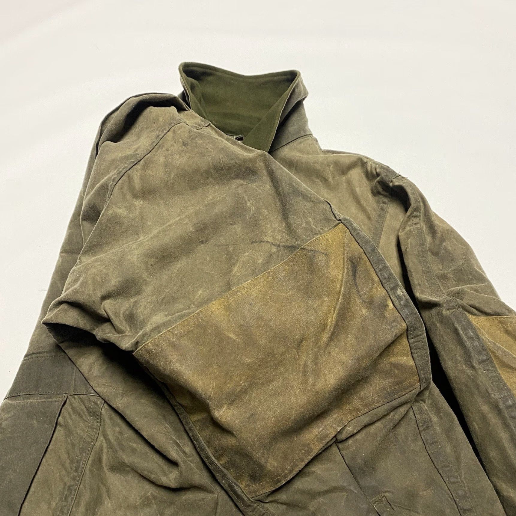 Filson CC Filson Style 423N Waxed Cotton Jacket Olive Green Rain Coat ...