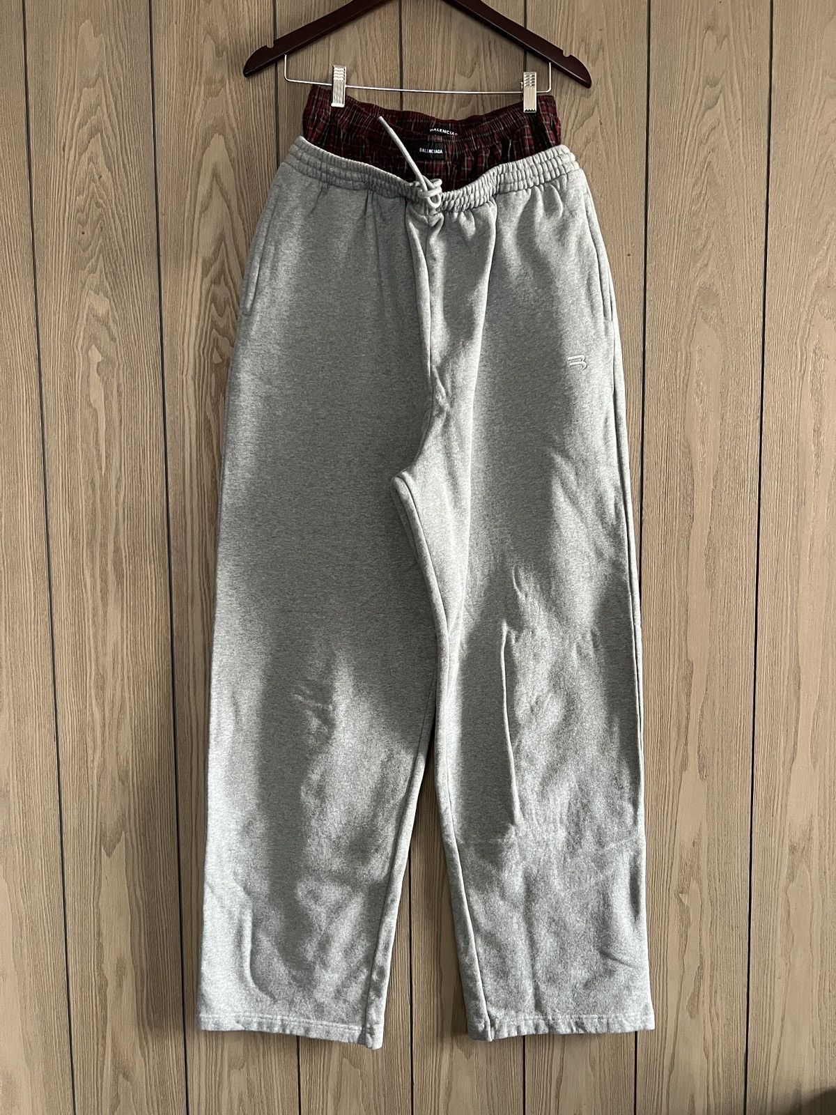 Balenciaga TROMPE L’OEIL BOXER LAYERED SWEATPANTS | Grailed