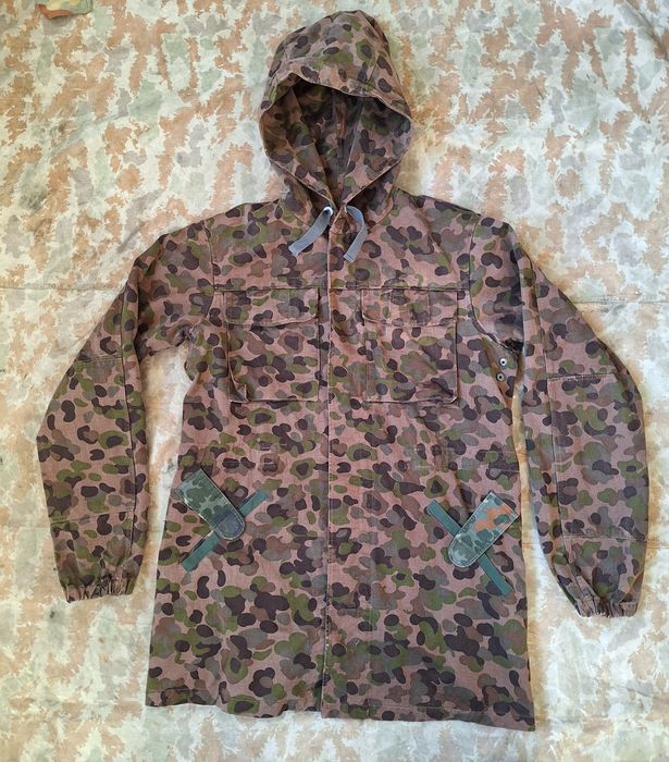 Military Vintage Australian Pea Dot Camo Parka | Grailed