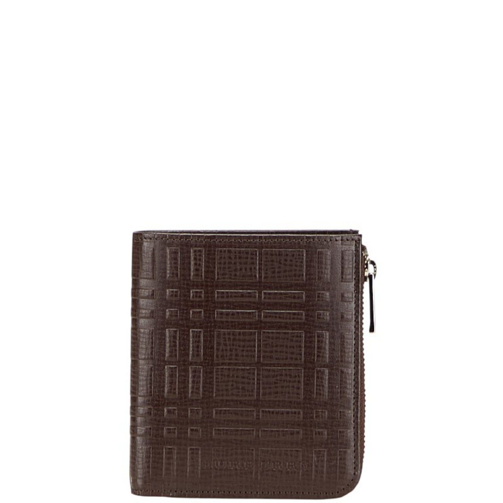 Burberry Burberry Check Bifold Wallet and Key Case in Brown Leather for ...