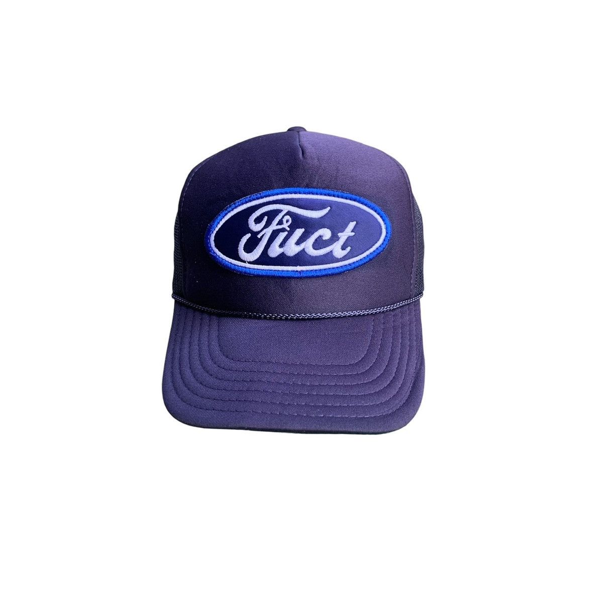 Fuct × Skategang × Streetwear FUCT Skateboards Trucker Hat Ford Logo ...