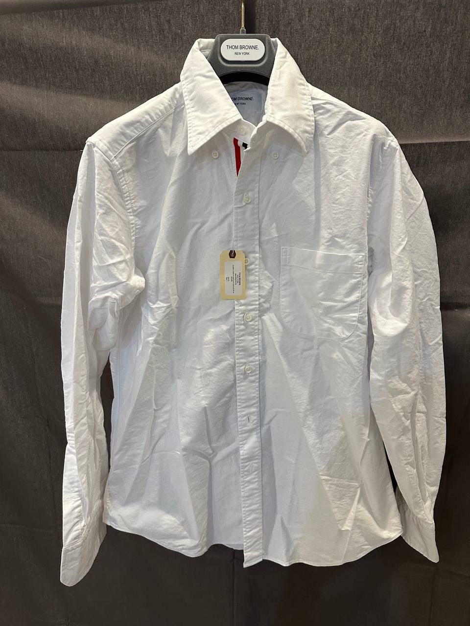 Thom Browne Thom Browne Grosgrain Placket Oxford Shirt | Grailed
