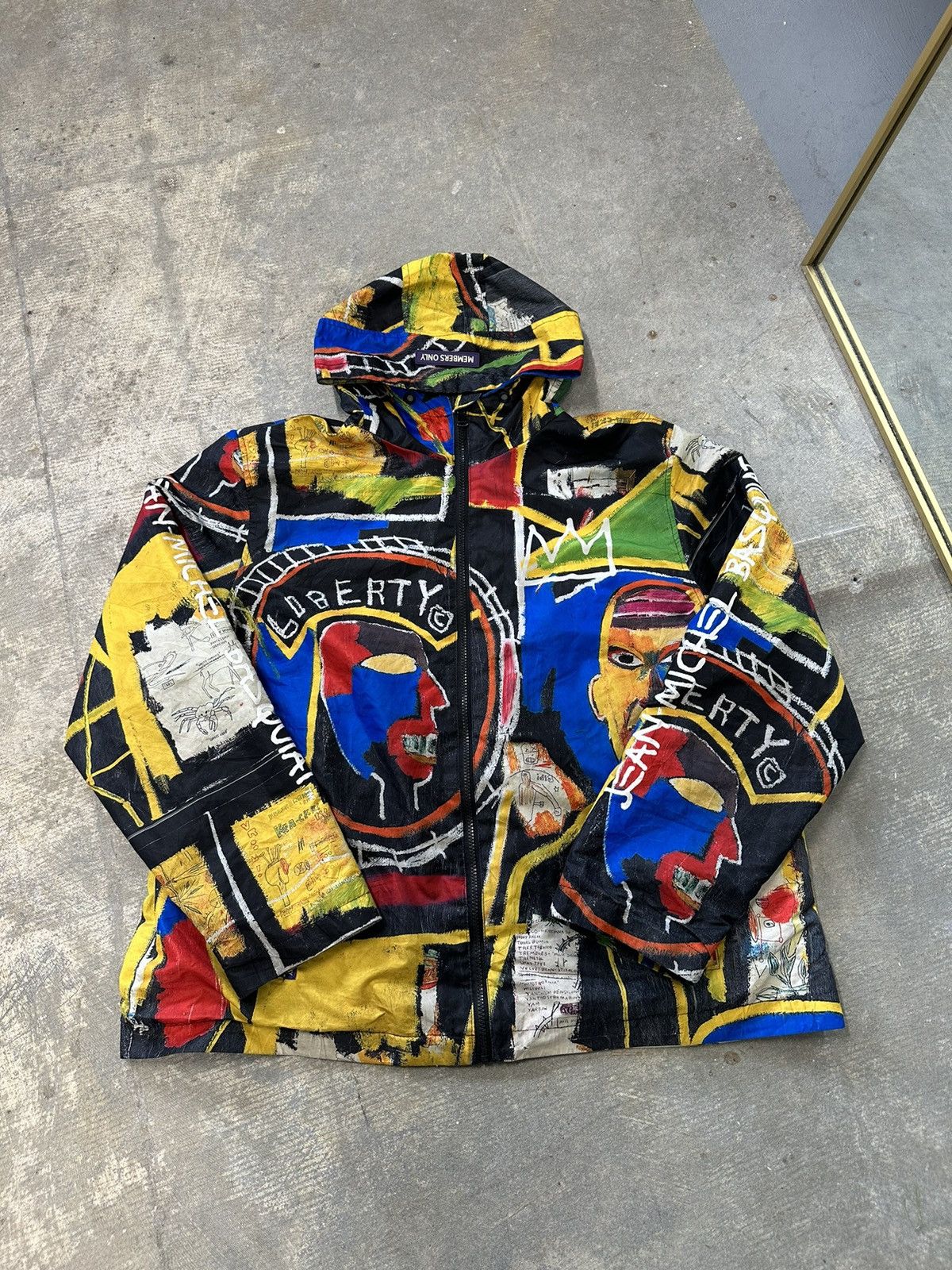 Jean Michel Basquiat × Members Only × Streetwear Jean-Michel Basquiat X ...