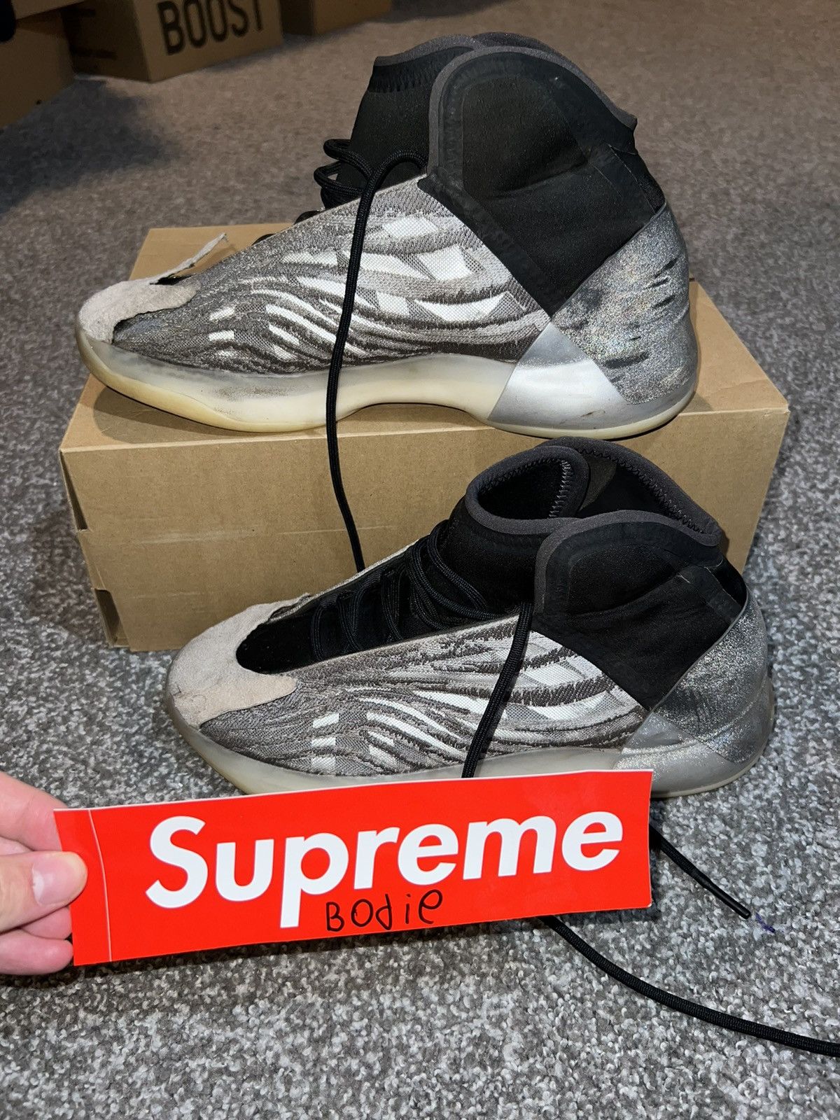 Adidas × Kanye West × Yeezy Adidas yzy qntm basketball model | Grailed