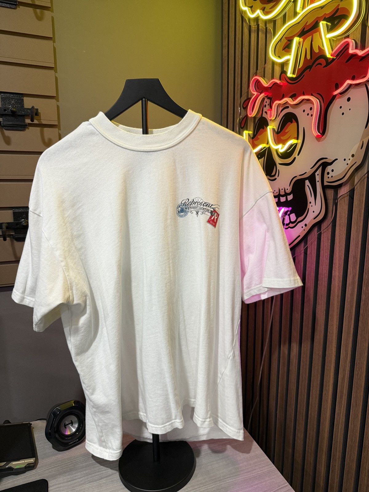 Represent Clo. Represent Girls of Summer Antique White Tee | Grailed