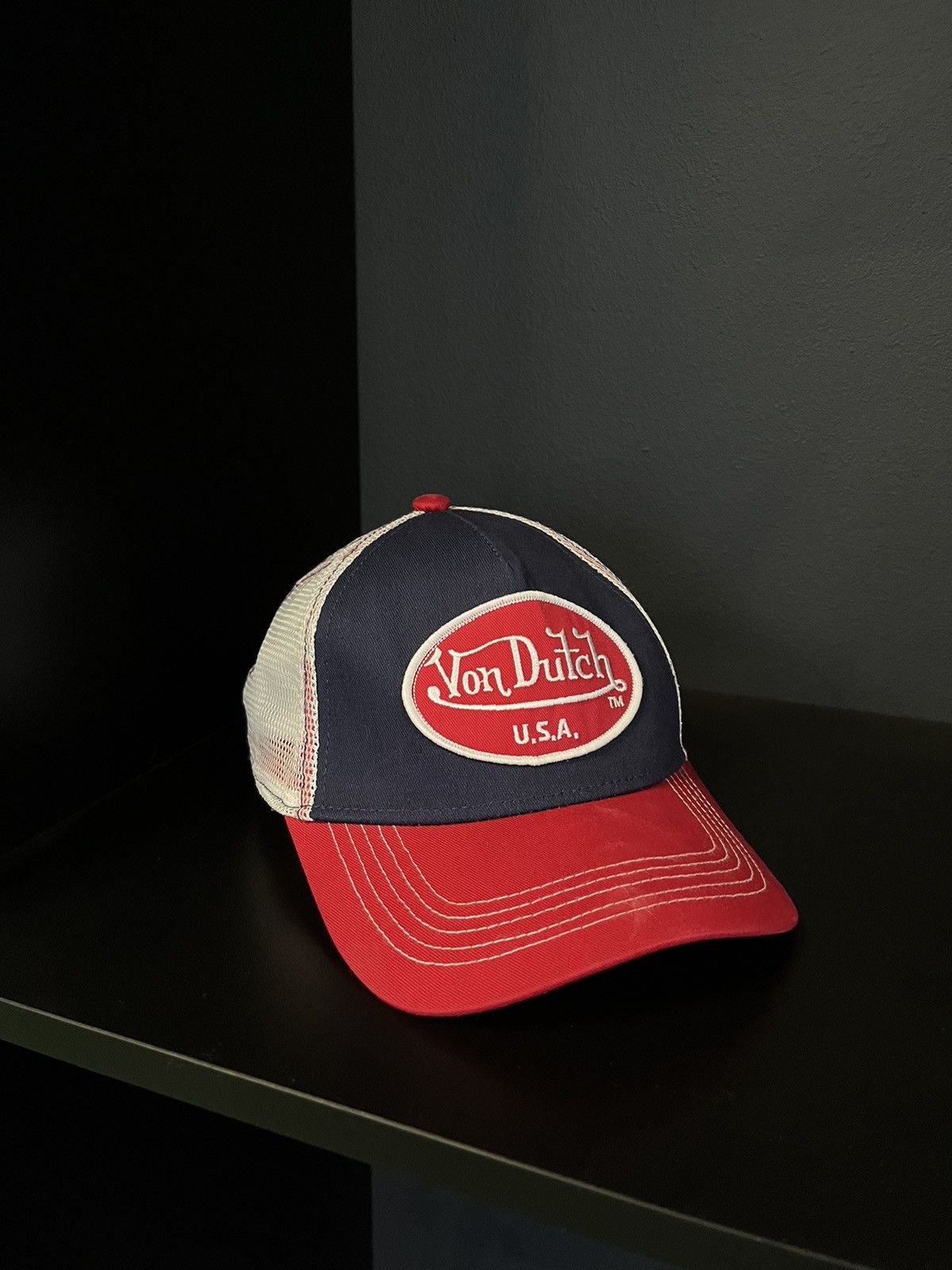 Von Dutch Vintage Von Dutch Rare USA Trucker Hat Cap Y2K | Grailed