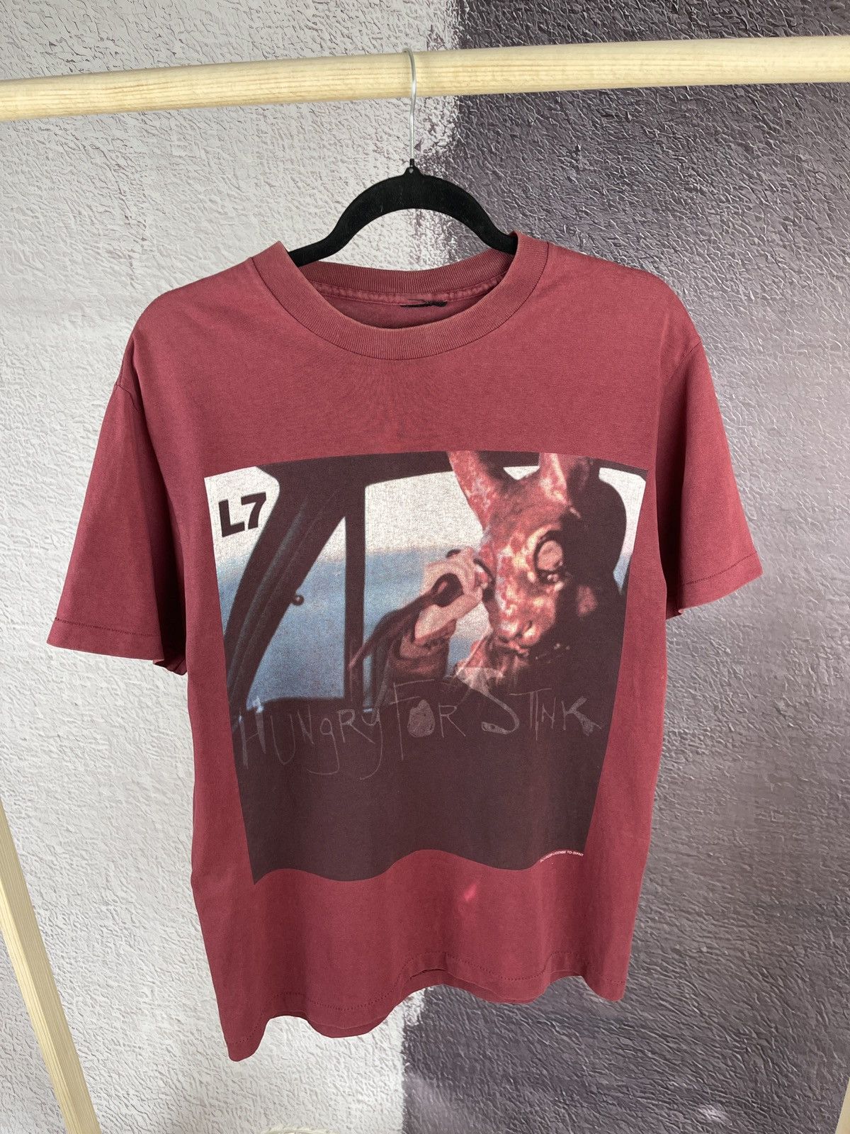 Band Tees × Giant × Vintage L7 Hungry for stink Giant vintage 1995 ...