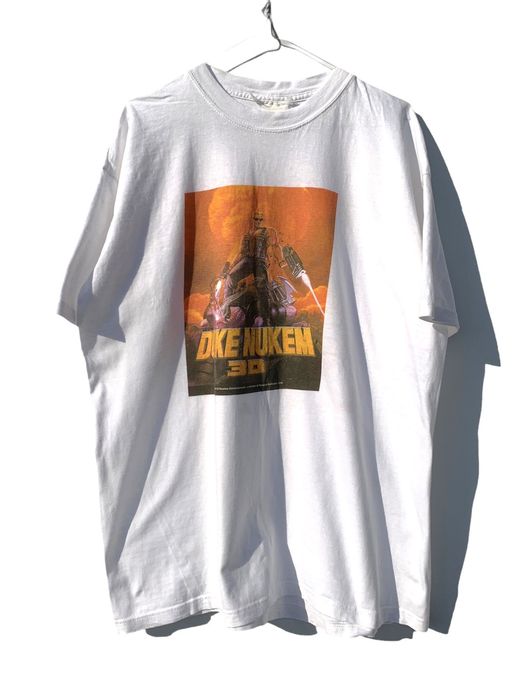 Vintage 🔥1996 Vintage Duke Nukem 3D Video Game Promo T-Shirt 90s | Grailed