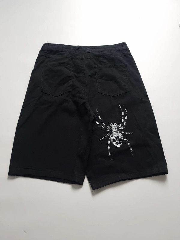 Vintage Vintage spider print jorts baggy fit | Grailed