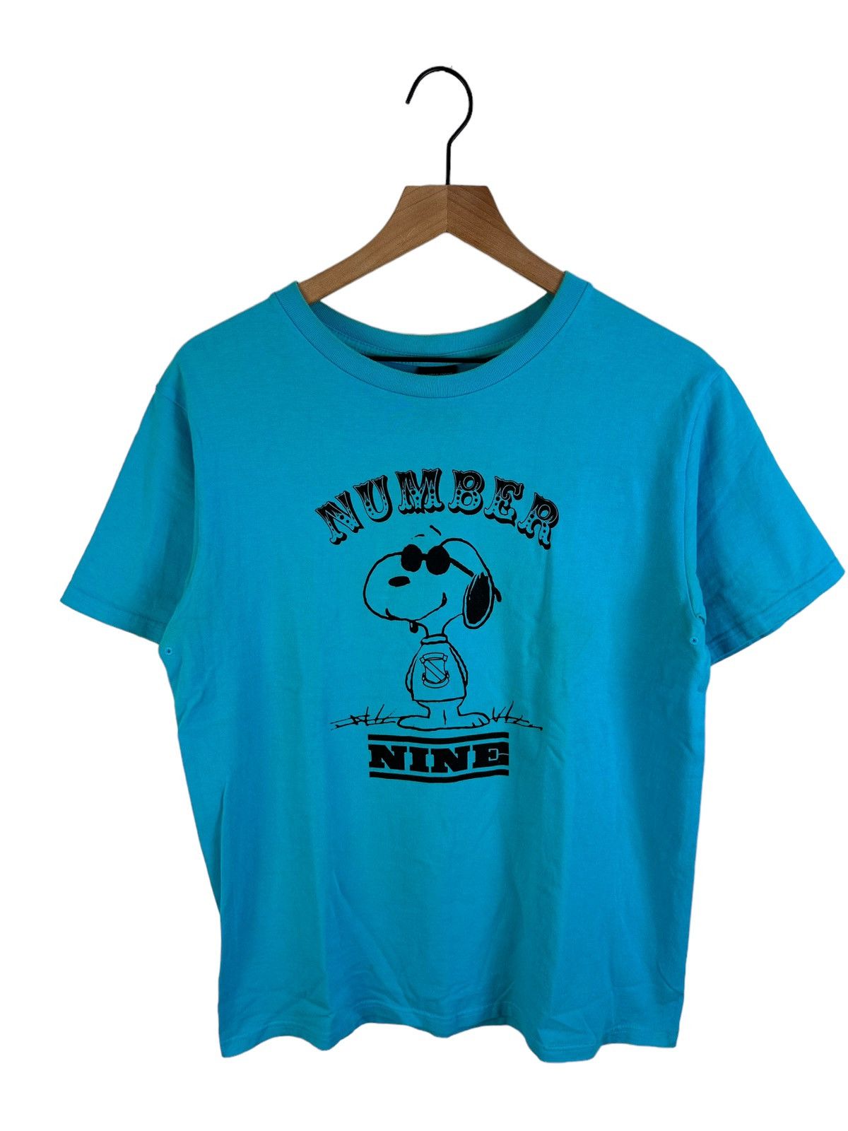 Number (N)ine Number Nine x Snoopy Logo Print T-Shirts | Grailed