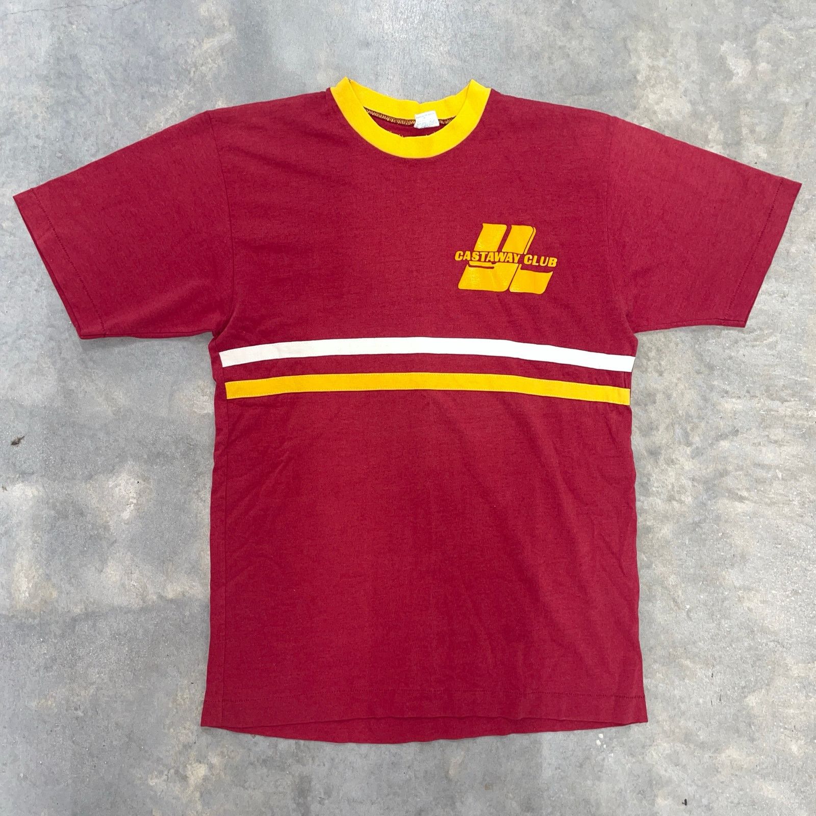Champion Vintage 70's Champion Castaway Club Ringer Tee Single Stitch | Grailed
