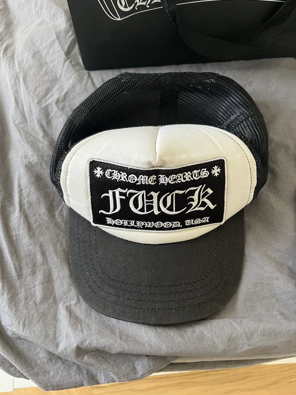 Chrome Hearts "OG ALL" Chrome Hearts "Fuck" hat | Grailed