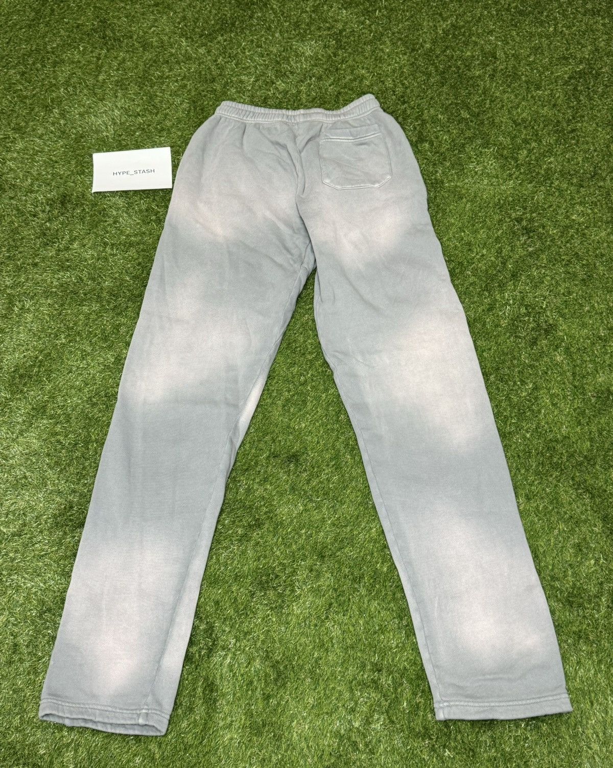 HELLSTAR Hellstar Grey Pink Future Flame Sweatpants | Grailed