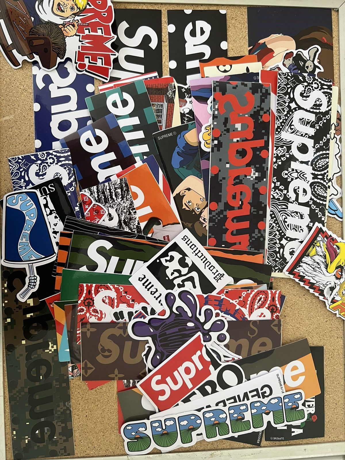 Supreme × Undercover Random Supreme Sticker Pack | Grailed