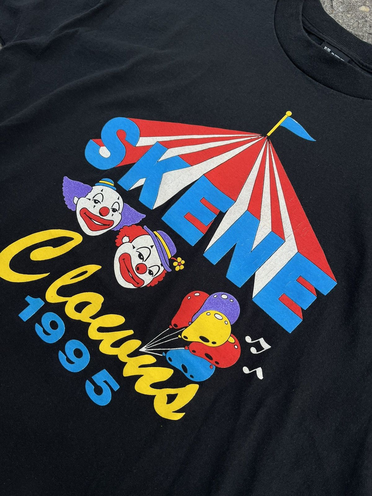 Vintage Vintage Skene Clowns 1995 Tee | Grailed