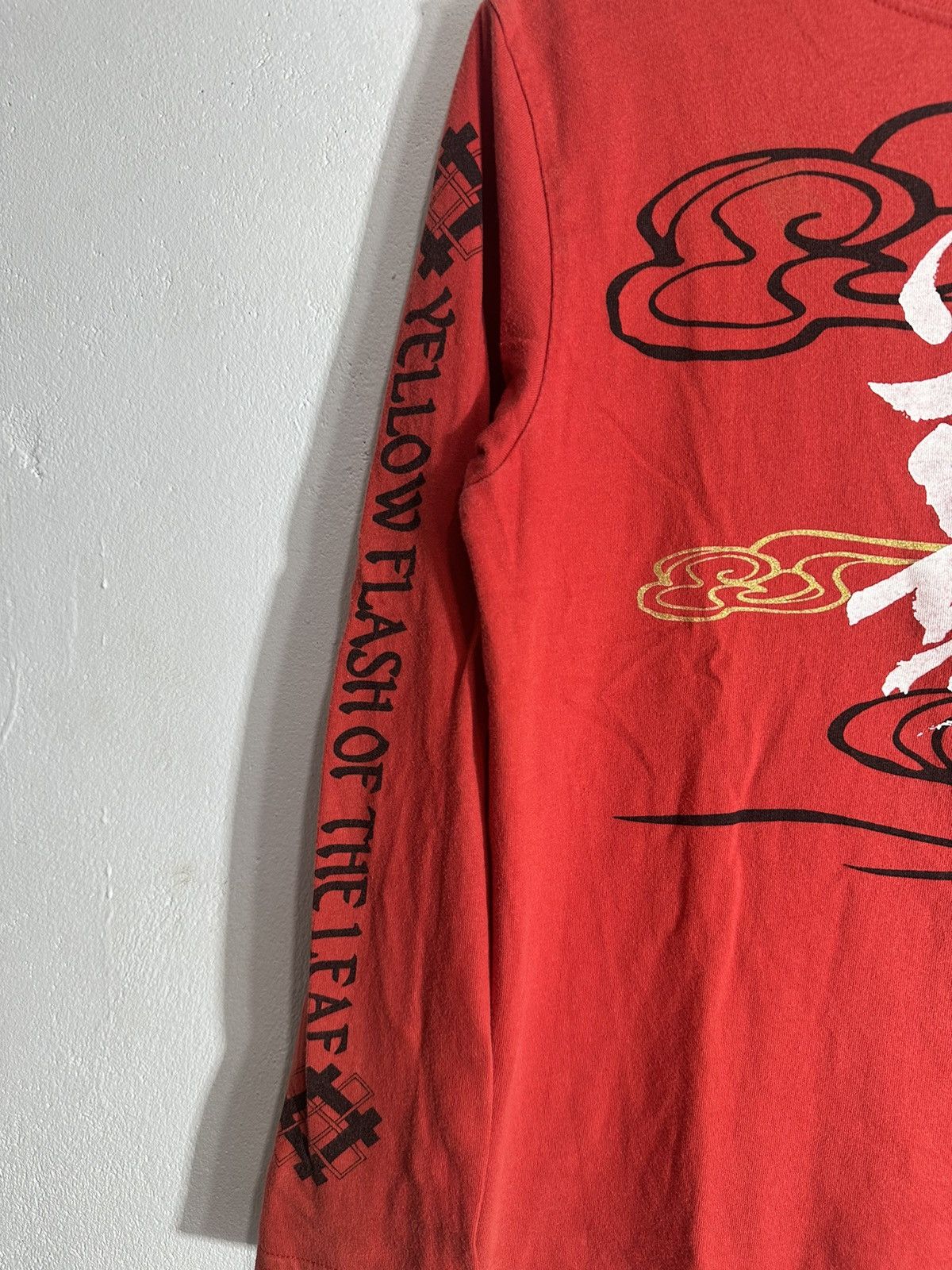 Anime NARUTO VS SASUKE AMATERASU FLAME FIRE LONG SLEEVE TEE | Grailed