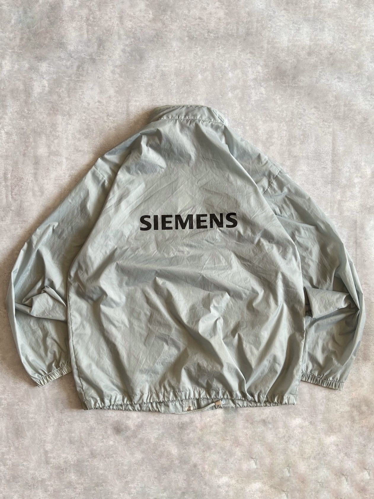 Microsoft × Streetwear × Vintage Vintage Siemens Big Logo Light Hooded ...