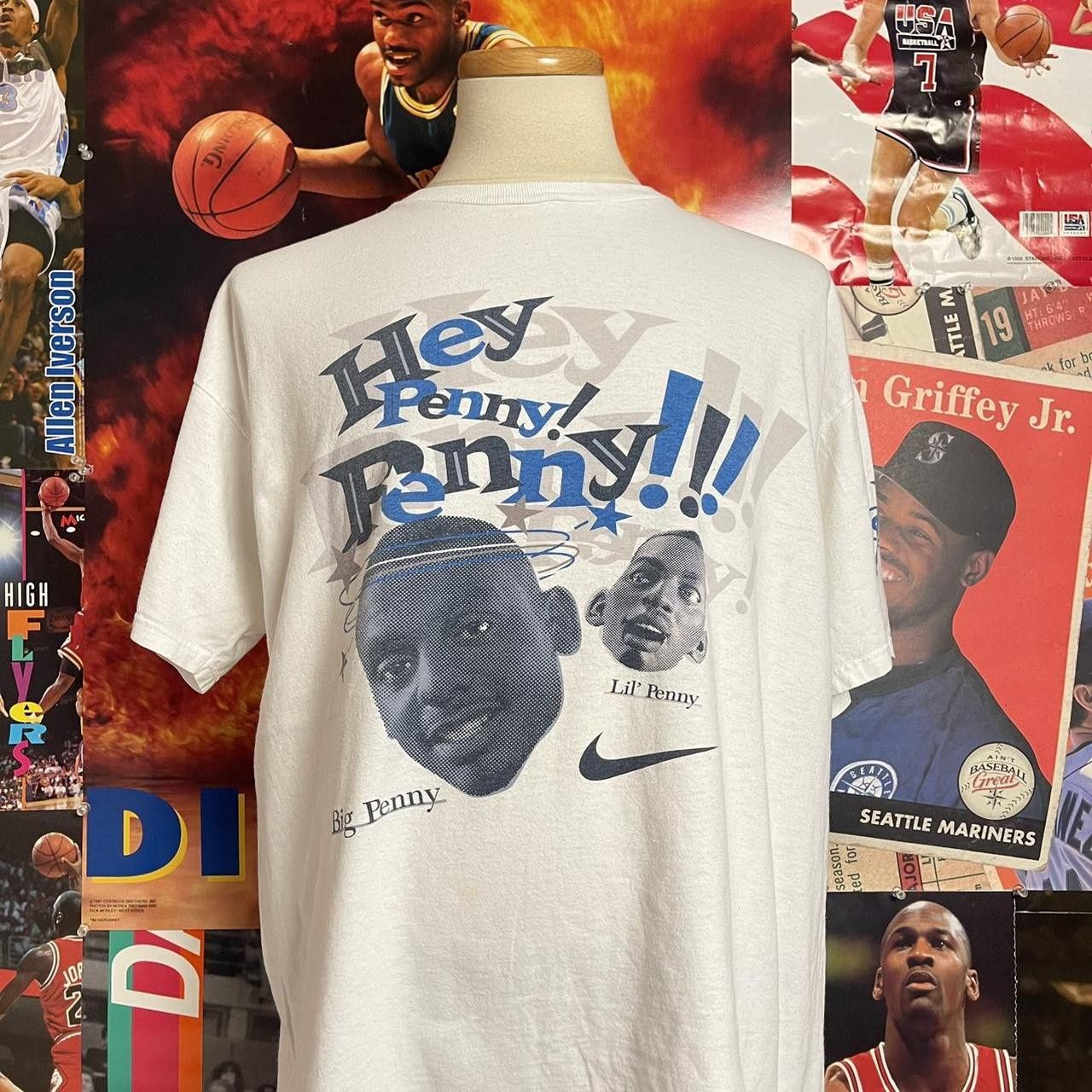 Nike Vintage Nike Penny Hardaway Lil Penny Tee | Grailed