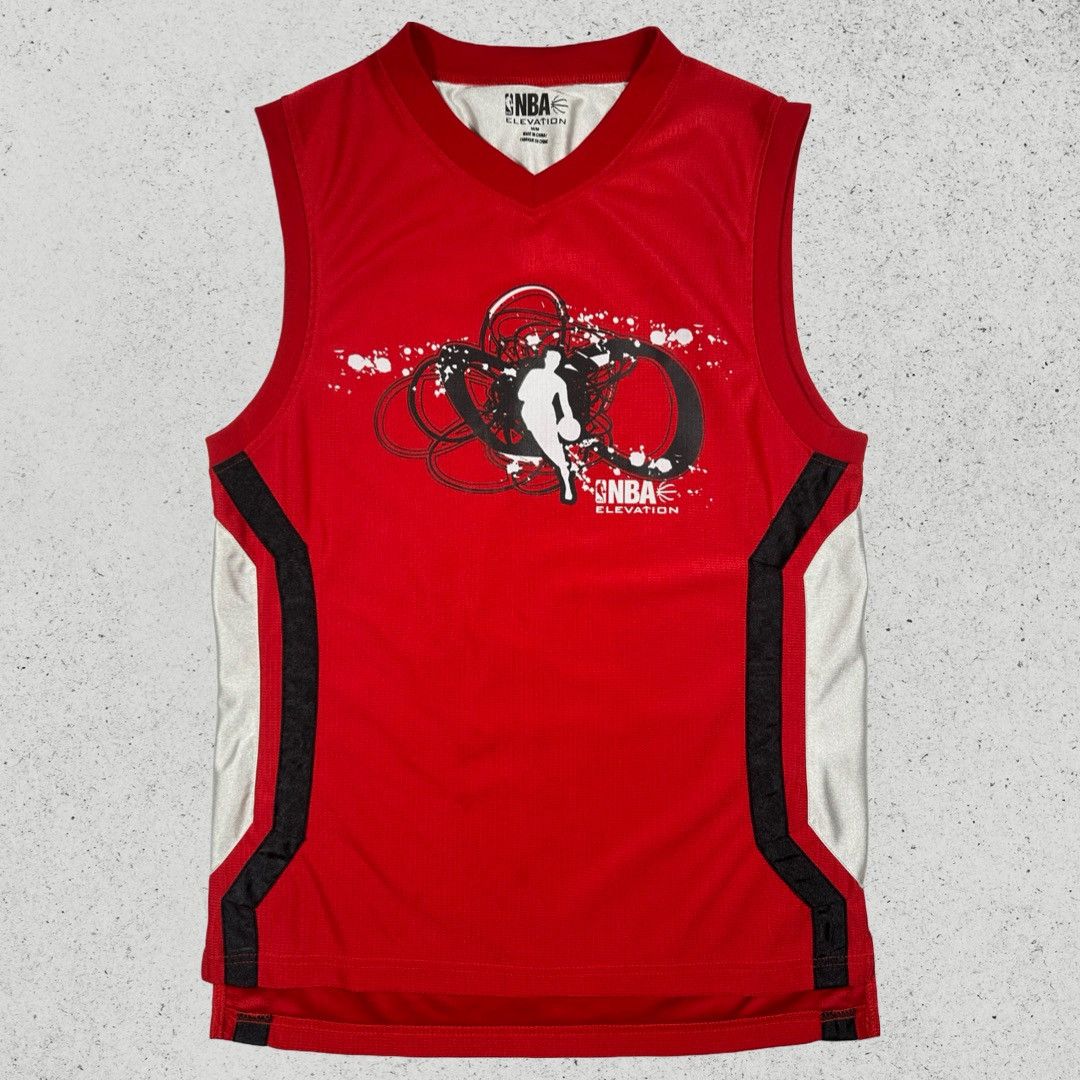 NBA × Streetwear × Vintage Y2K 2000s NBA Elevation Streetwear Jersey ...