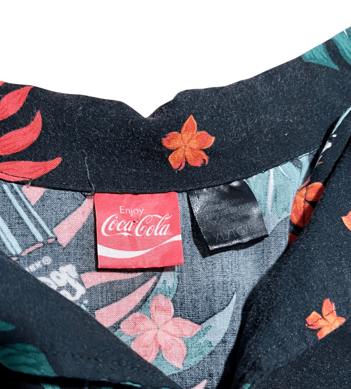 Coca Cola Coca Cola Vintage Hawaiian Short Sleeve Button Up Shirt | Grailed