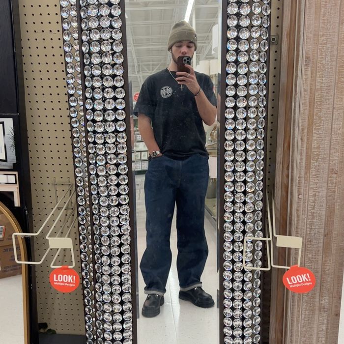 Supreme supreme rigid indigo baggy jeans | Grailed