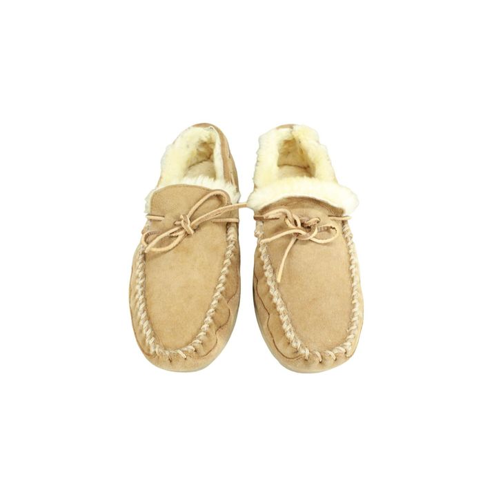 L.L. Bean LL Bean Mens Wicked Good Shearling Lined Moccasin Slippers ...