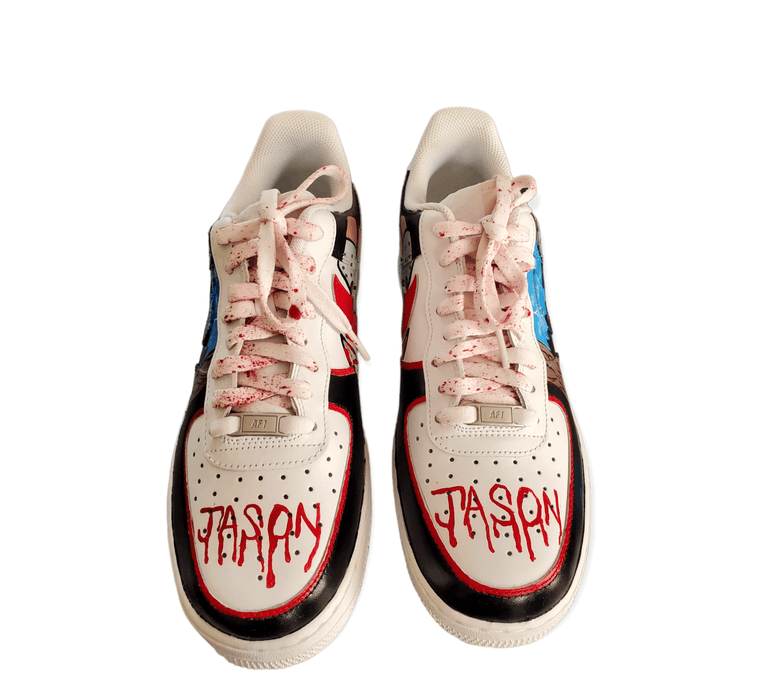 Nike Custom Jason Voorhees AF1s | Grailed