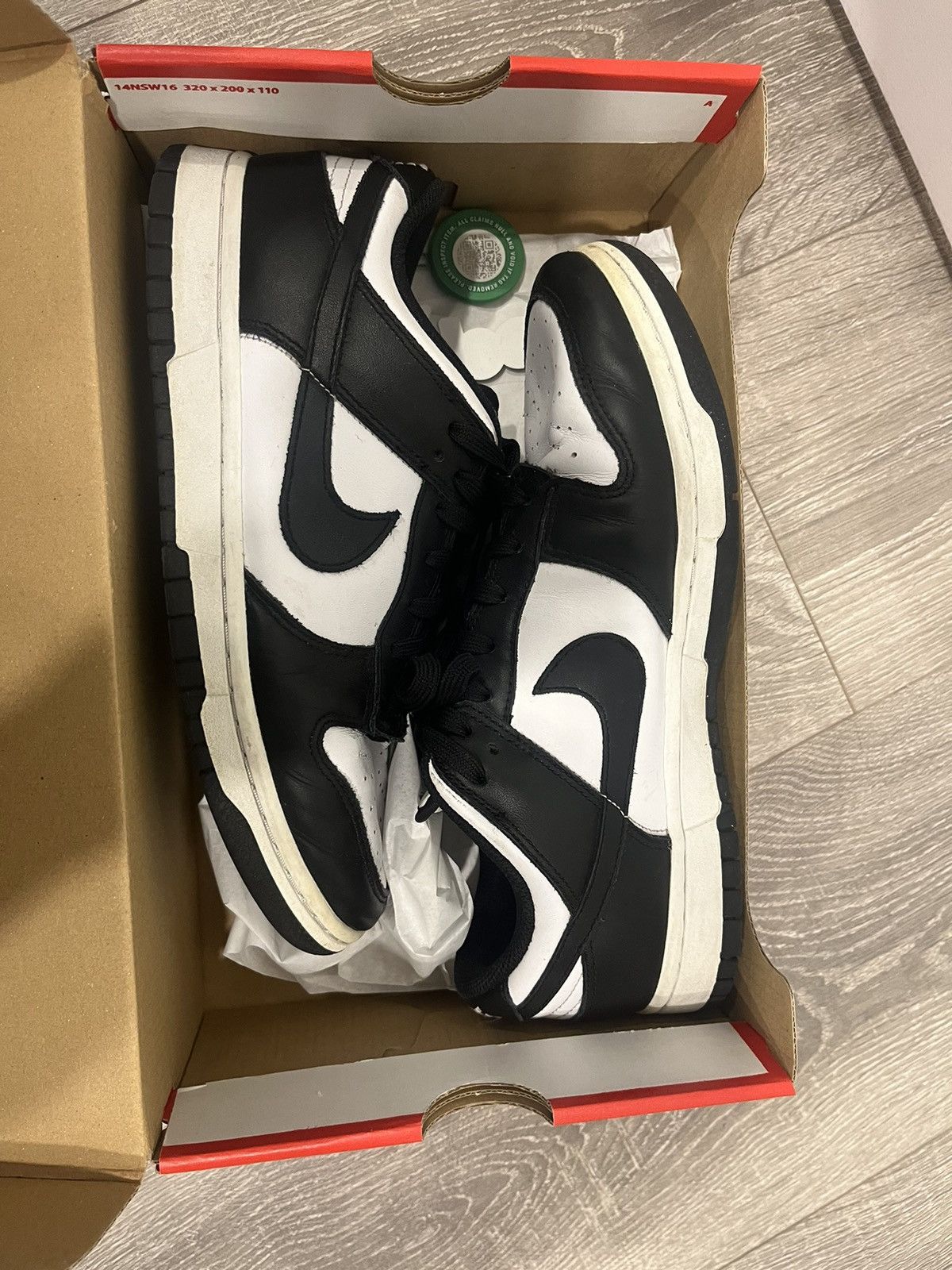 Nike Nike “Panda” Dunk low | Grailed