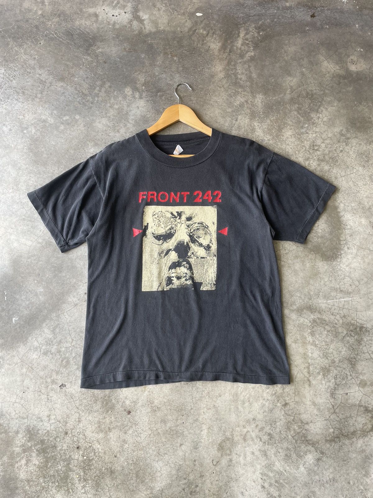 Band Tees × Vintage rare front 242 album shirt | Grailed