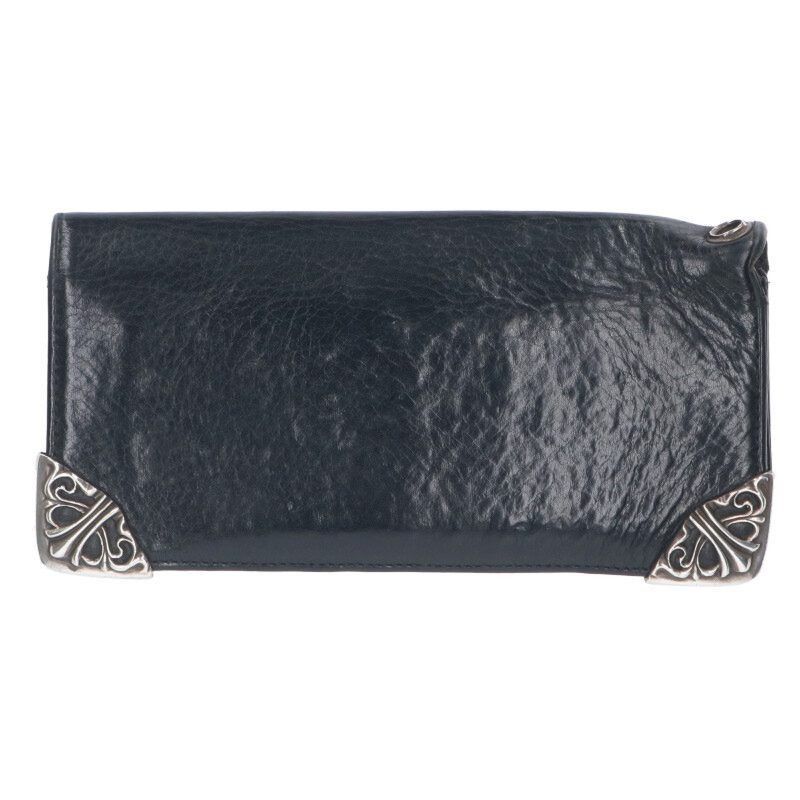Chrome Hearts Chrome Hearts Single Fold Leather Wallet | Grailed