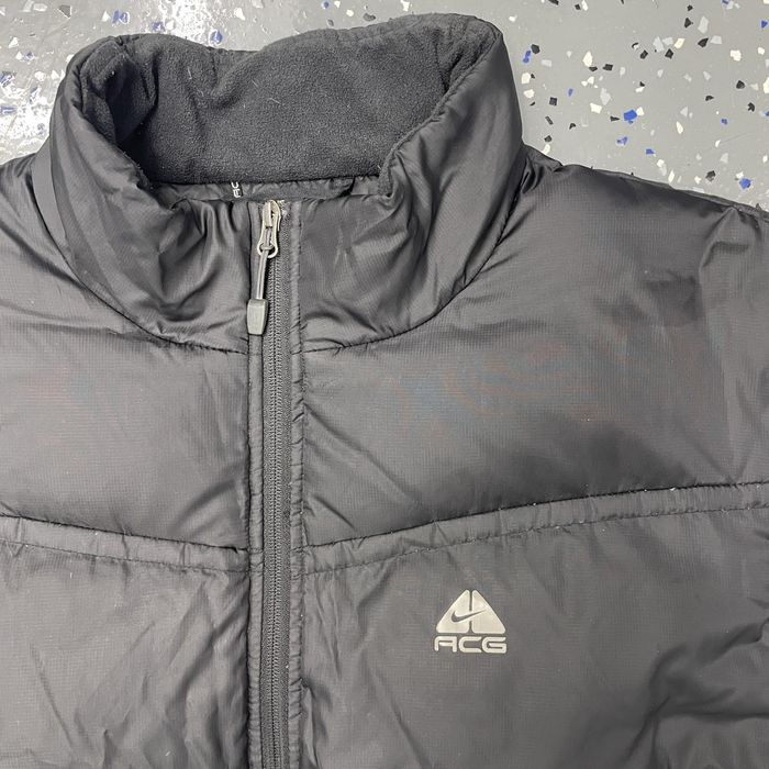 Nike Nike ACG Goose Down Puffer Jacket Black 3 Layer Winter Coat | Grailed