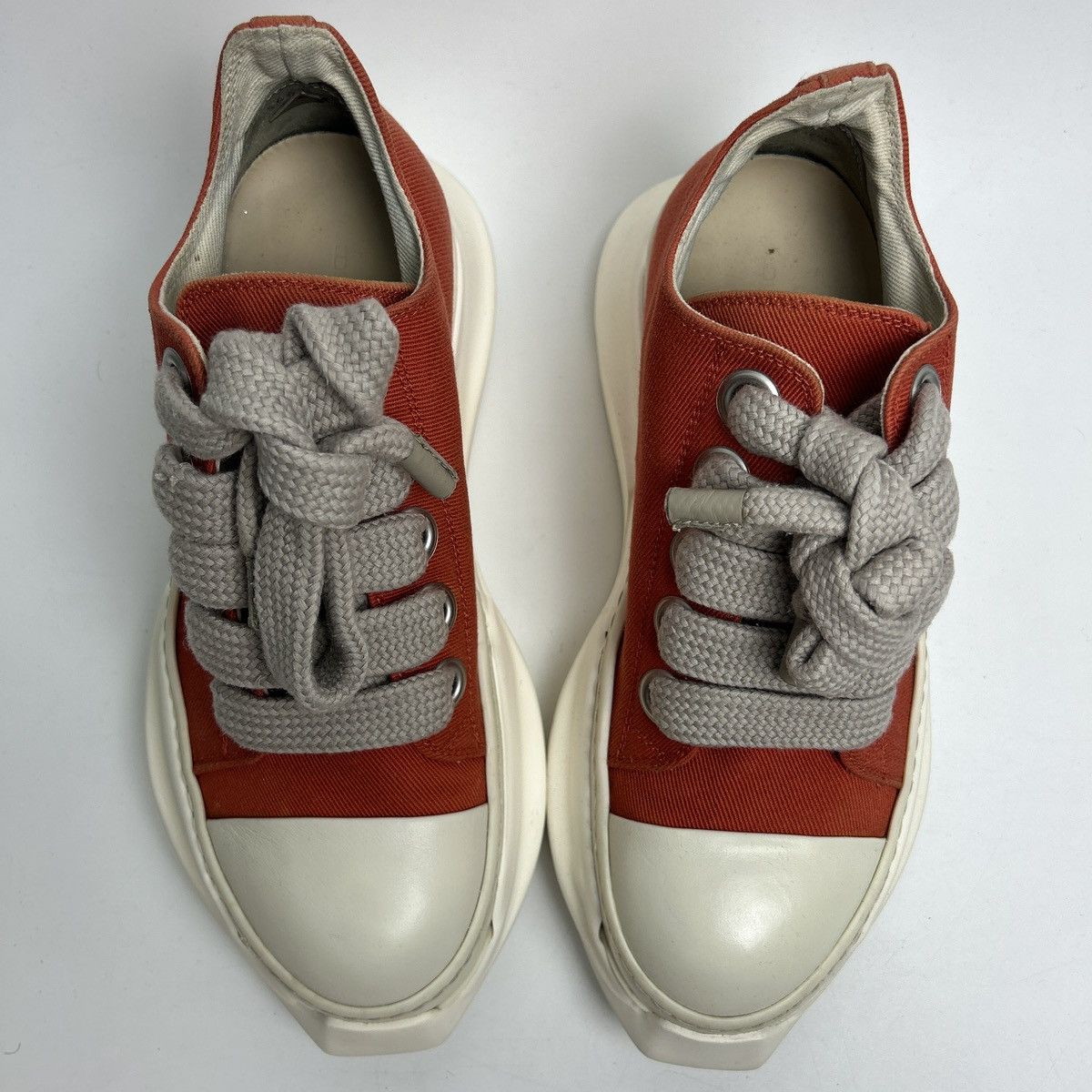 Rick Owens × Rick Owens Drkshdw Rick Owens Jumbo Lace Ramones Abstract ...