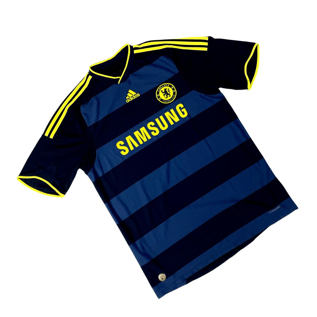 Adidas × Chelsea × Samsung Chelsea FC 2009-10 Away kit soccer jersey ...
