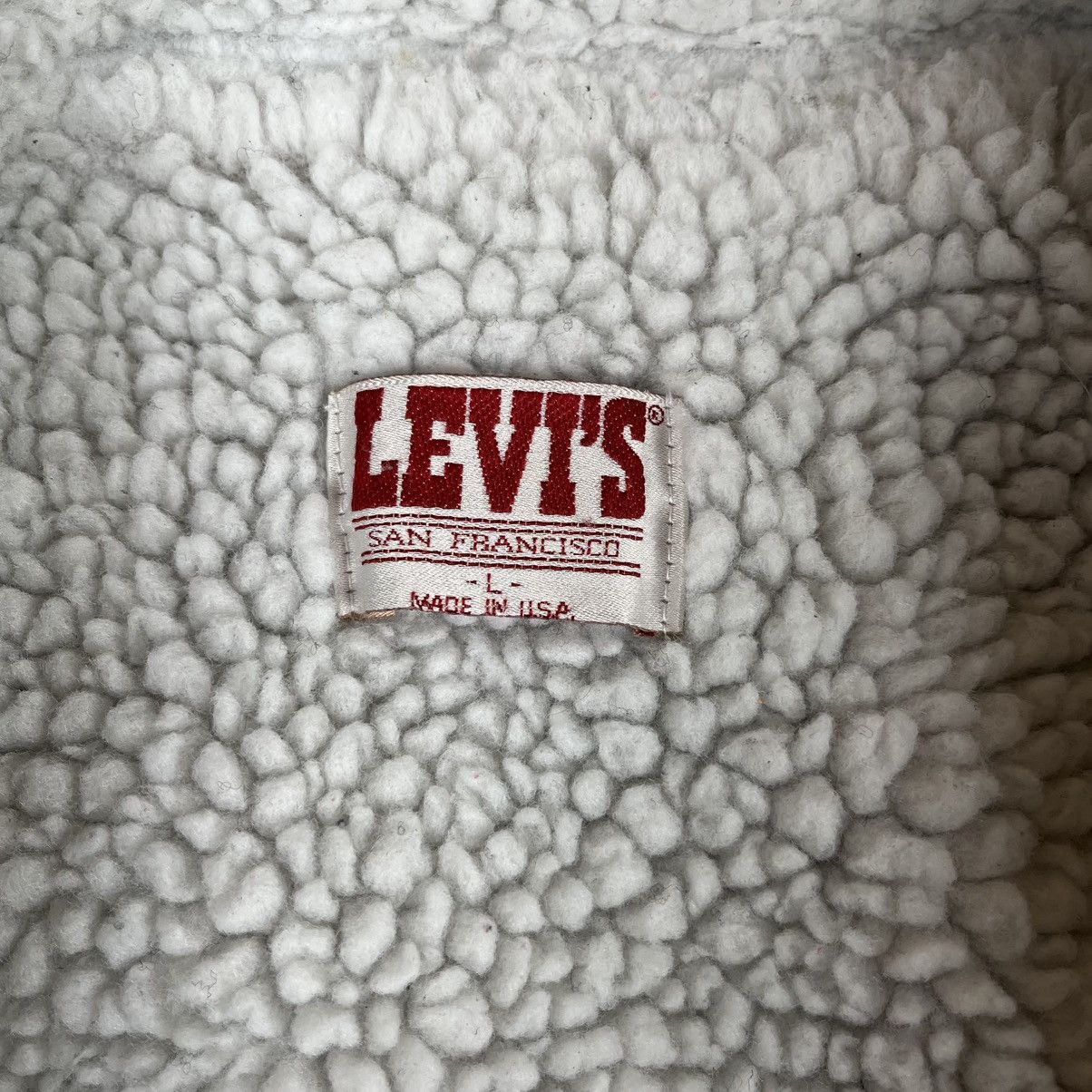 Levi's Levi’s Made in USA Sherpa Trucker Jacket – Vintage L – 1980s | Grailed