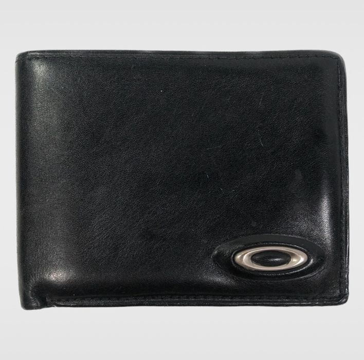 Vintage 2000's vintage Oakley leather wallet | Grailed