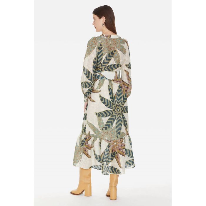 Marie Oliver Hannon Midi Dress In Lichen | Grailed