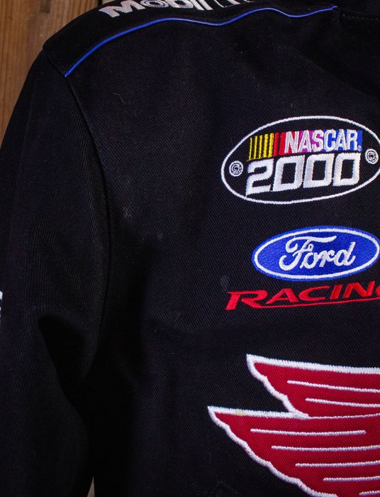 Vintage Vintage Jeremy Mayfield Mobil 1 Nascar Racing Jacket 2000 | Grailed