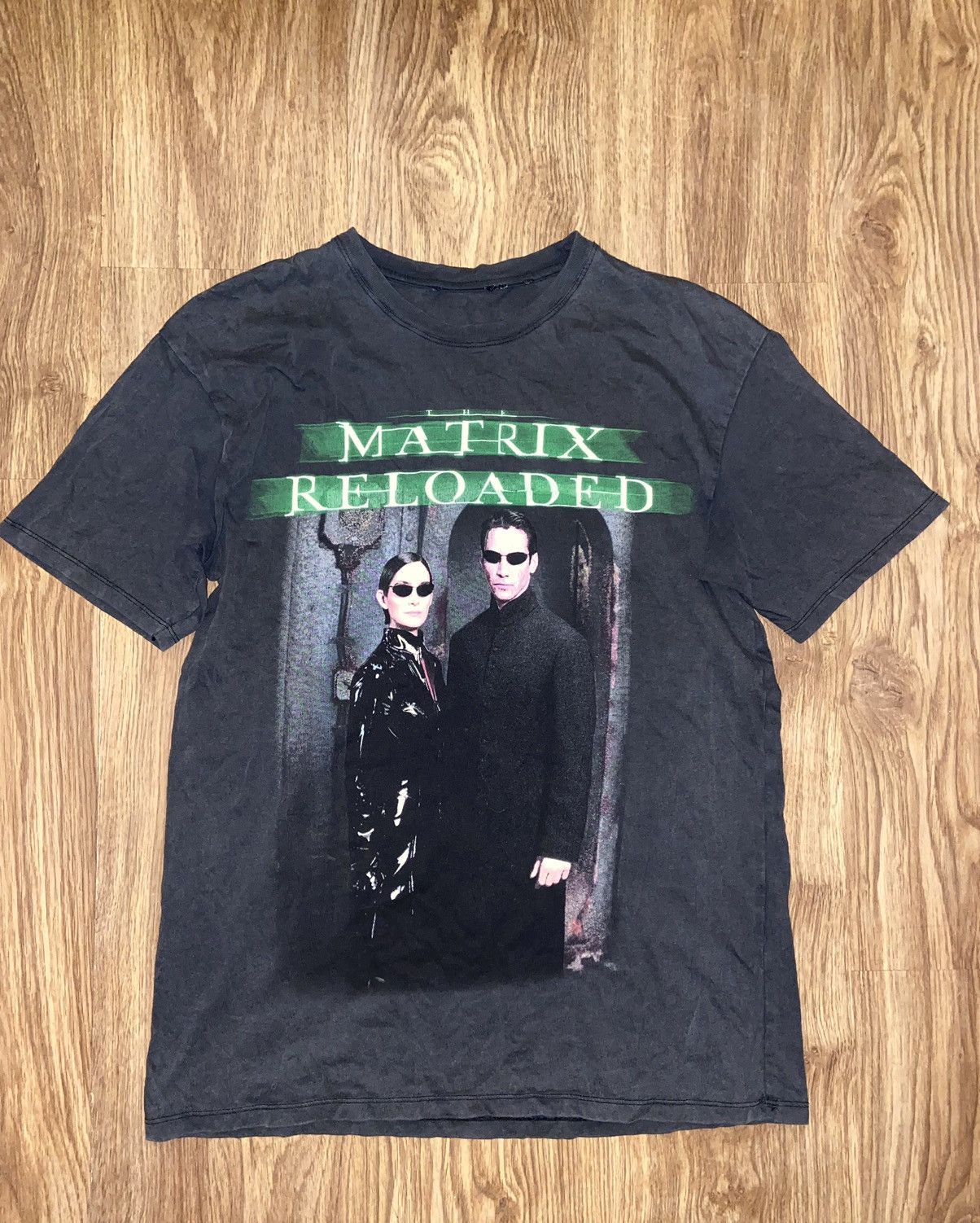 Vintage THE MATRIX RELOADED VINTAGE FADED Y2K MOVIE SHIRT | Grailed