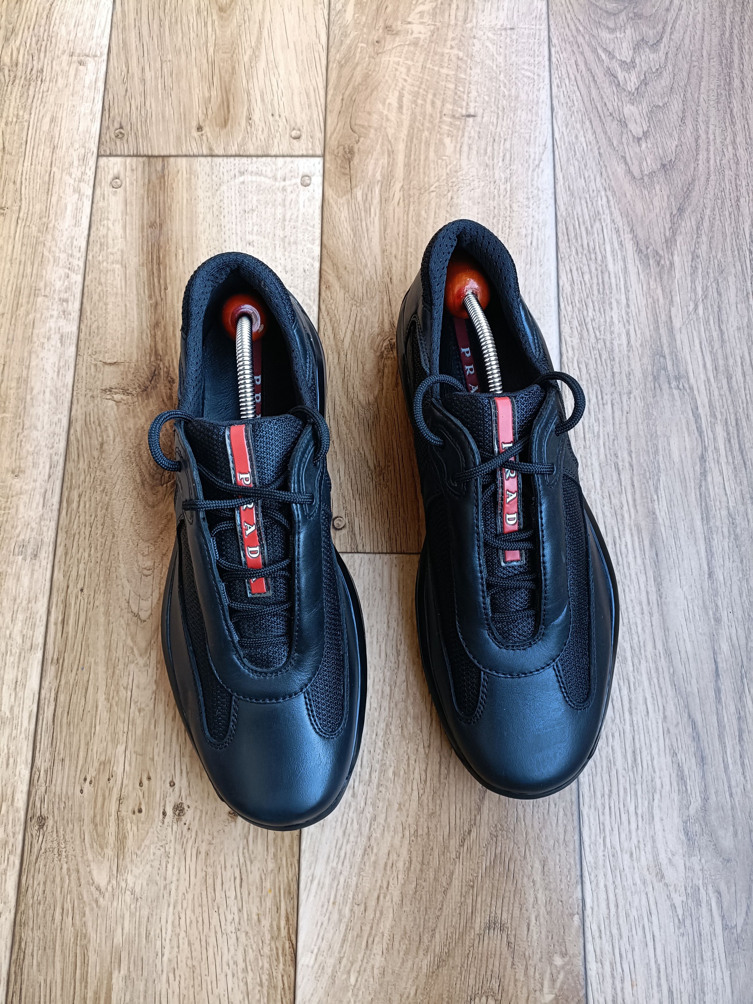 Prada × Vintage Prada American Cup Sneakers | Grailed