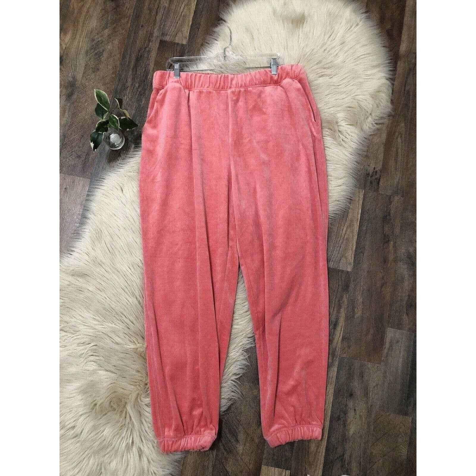 Other Ava & Viv High Rise Velour Relaxed Jogger Pants Sweatpants | Grailed