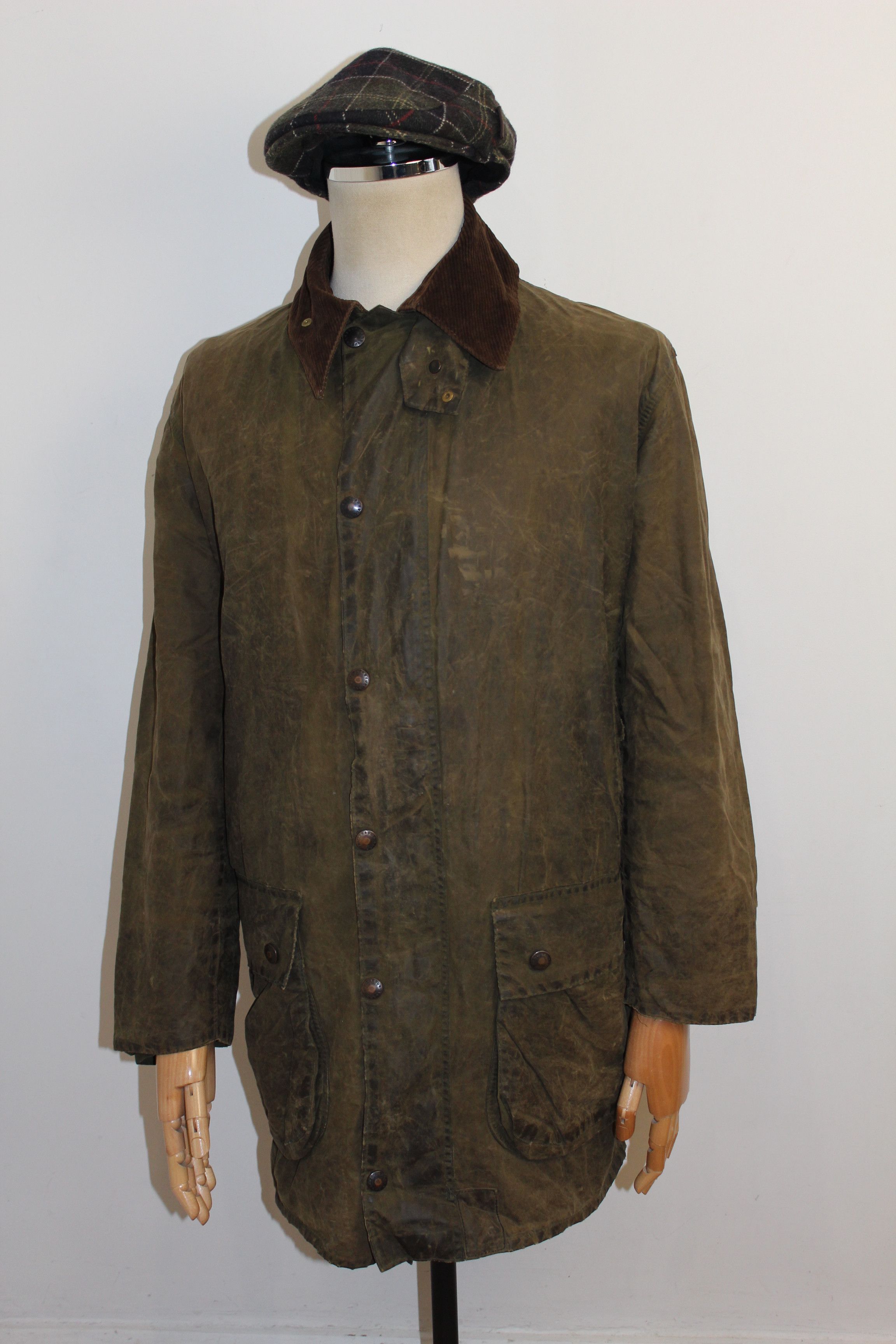 Barbour Men's BARBOUR Border Waxed Coat Jacket Size 2XL 107 cm/42 | Grailed
