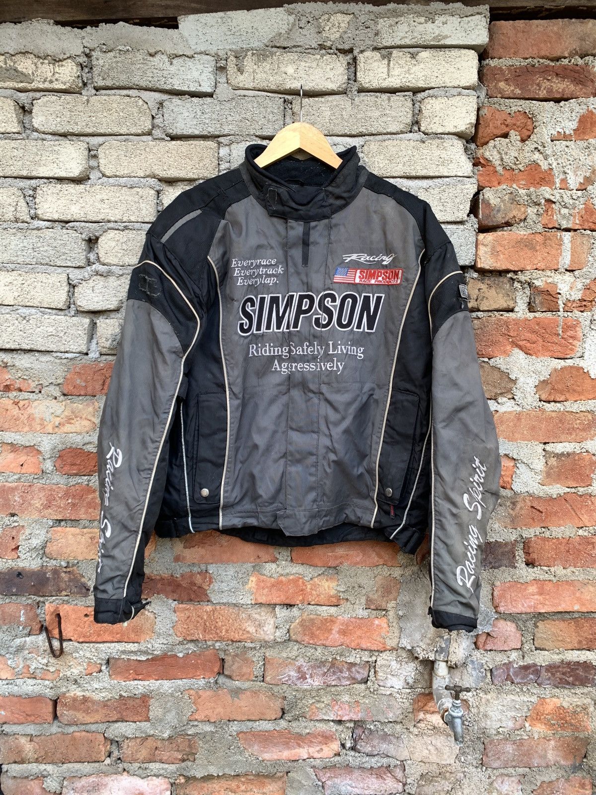 Racing × The Simpsons × Vintage Vintage Simpsons Racing Jacket | Grailed