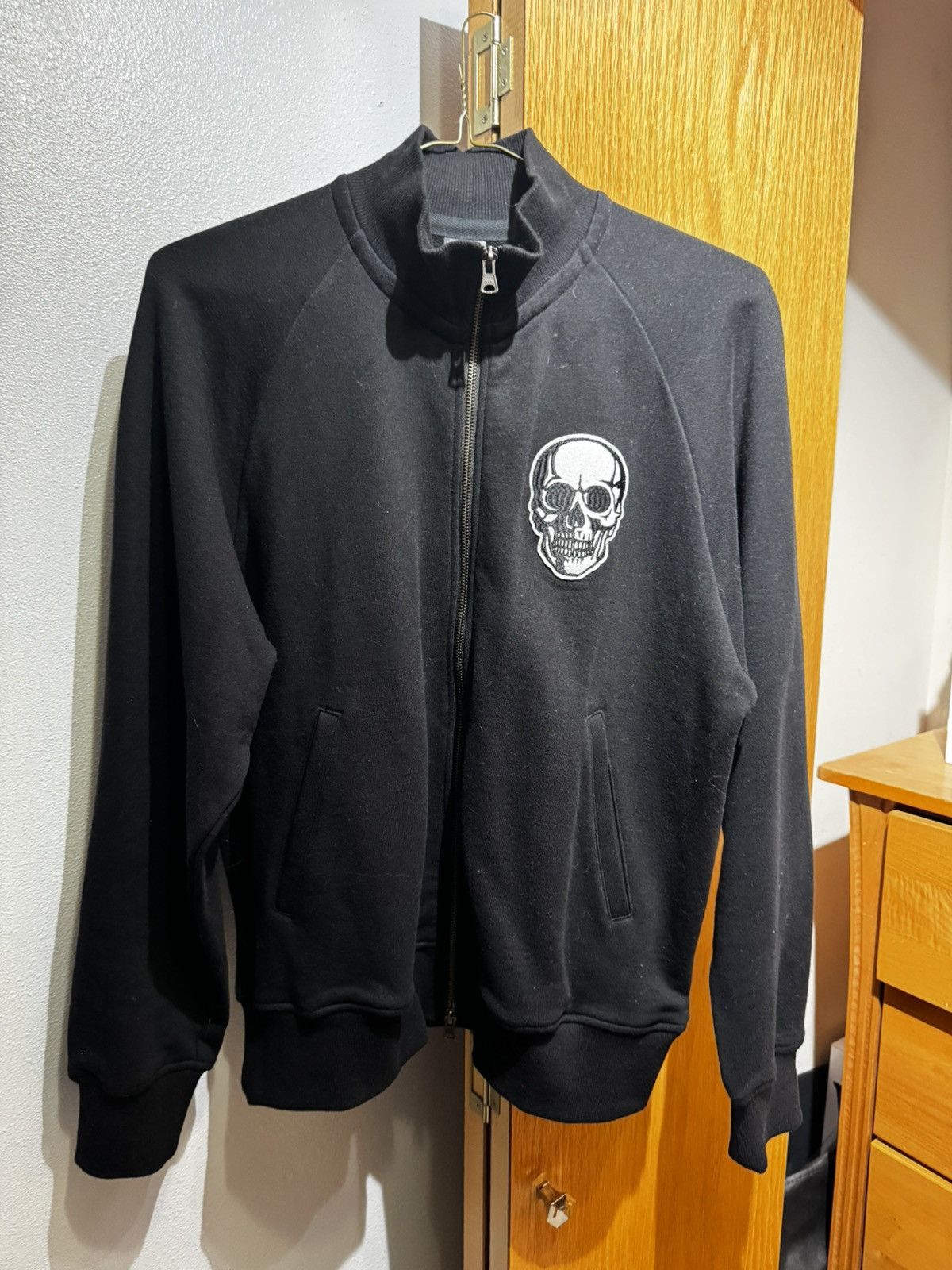 Number (N)ine Number Nine zip up skull track jacket | Grailed