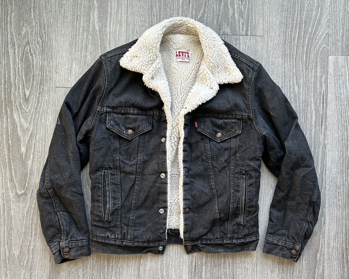 Levi's × Vintage Sherpa Denim Jacket | Grailed