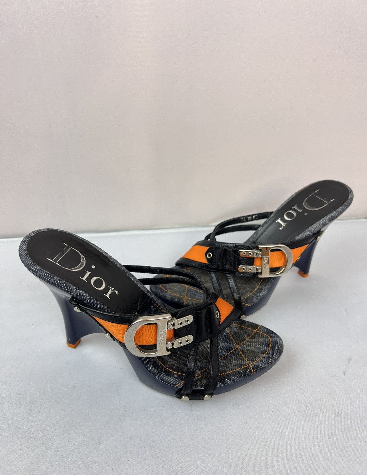 Dior Dior Logo wedge heels | Grailed