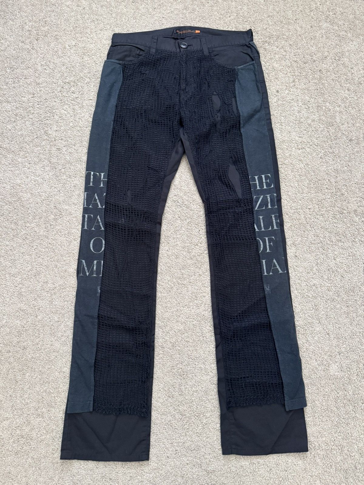 Undercover SS06 Undercover Tale Of Zamiang Netted Hybrid Pants | Grailed